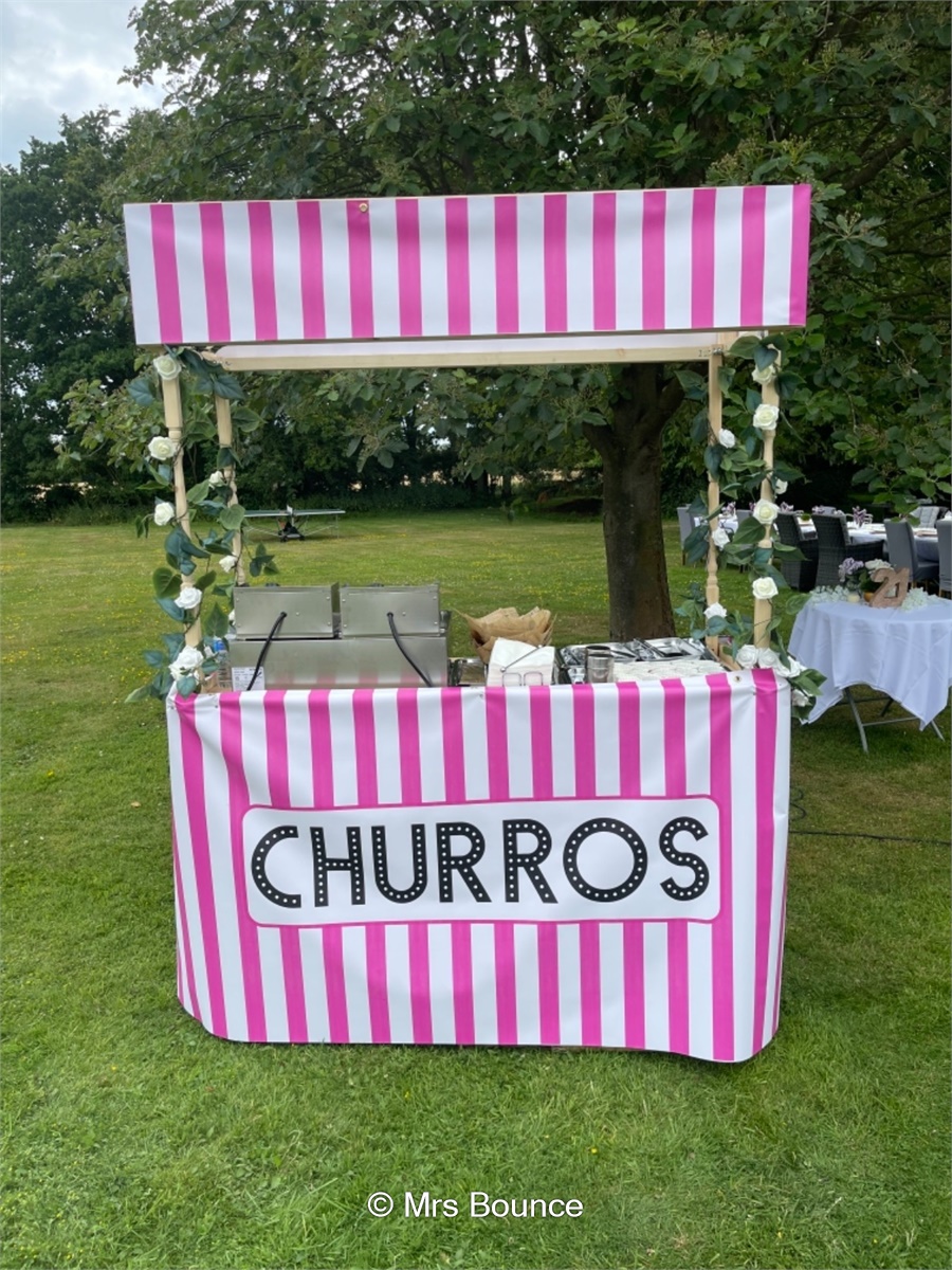 Churros Stand - Hire in London, Essex and nationwide | Mrs Bounce