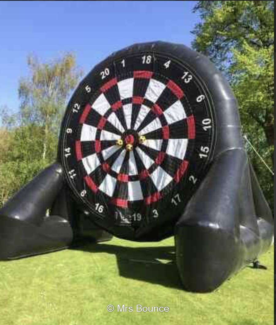 Football Darts - Hire in London, Essex and nationwide | Mrs Bounce