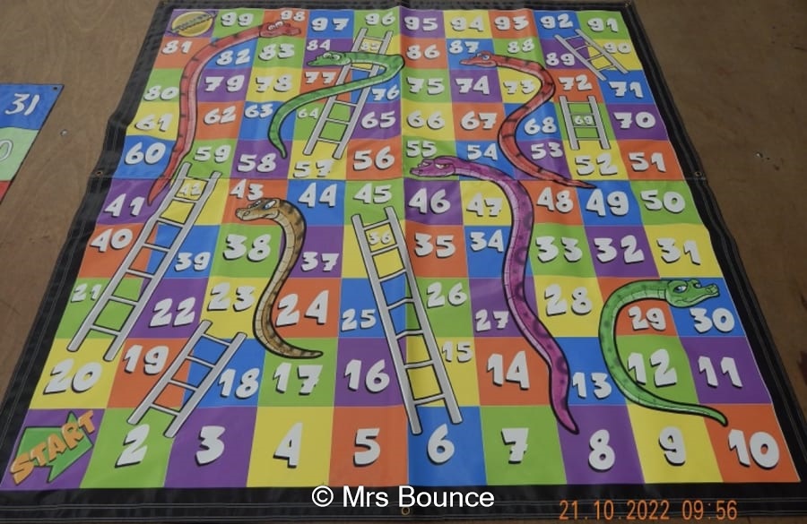 Giant Snakes & ladders - Hire in London, Essex and nationwide | Mrs Bounce