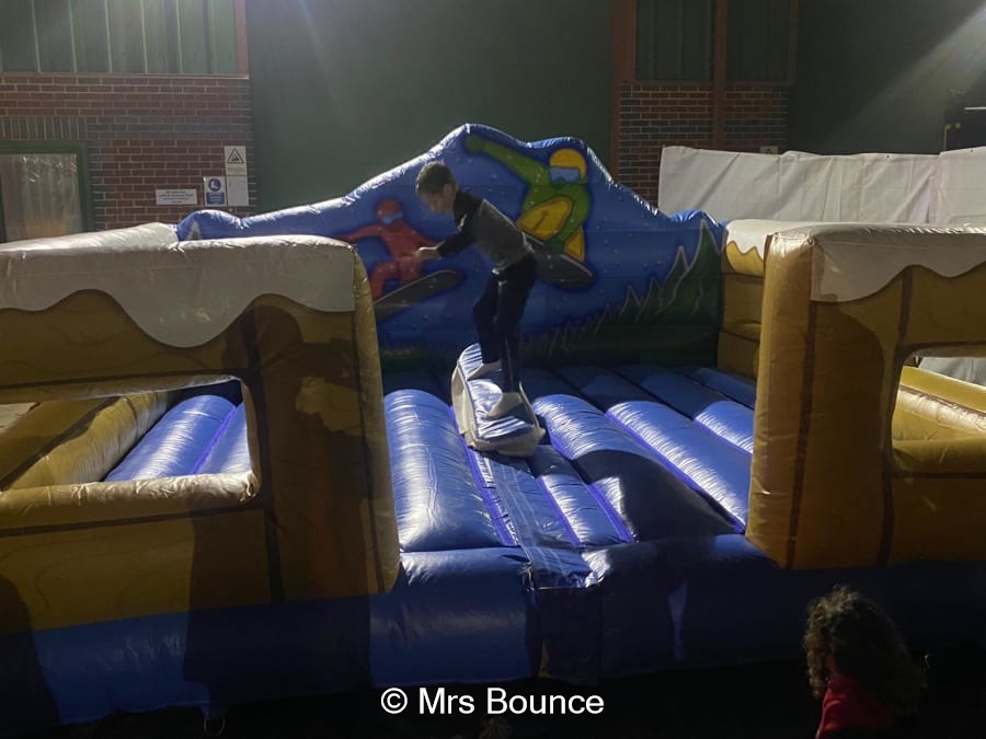 Snow board Simulator - Hire in London, Essex and nationwide | Mrs Bounce